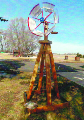 Handmade Half-Scale Windmill - Farm Collector